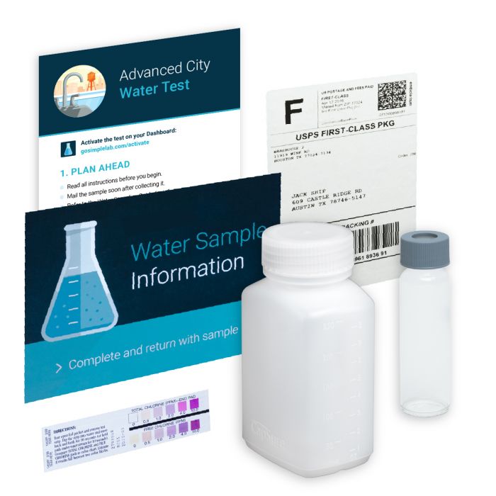 Advanced City Water Test | City Water Contamination Testing